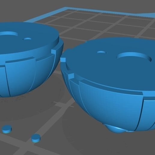 ⭐ Star Wars split Droid Popper EMP / Thermal Detonator for 1:12 , 1:6 ...