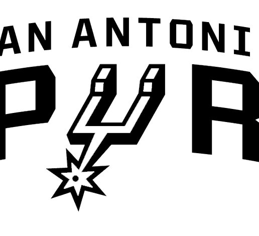 san antonio spurs logo coloring page