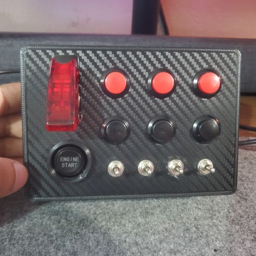 STL file Button Box Sim Racing 📦 ・3D print design to download・Cults