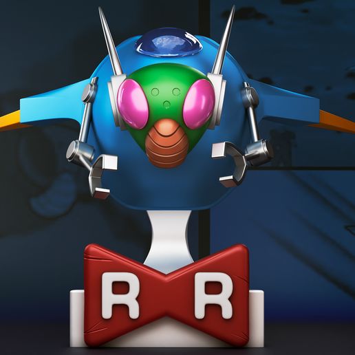 🐉 Dragon Ball z android spy robots・Archivo STL para Impresión 3D・Cults