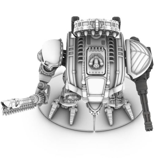 🔥 Project Dark Quixote-28mm Modular Nightmare Mech・ 3D File for 3D ...