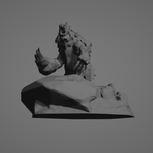 👹 MONSTER HUNTER GOSS HARAG FIGURE・ STL File for 3D printing・Cults