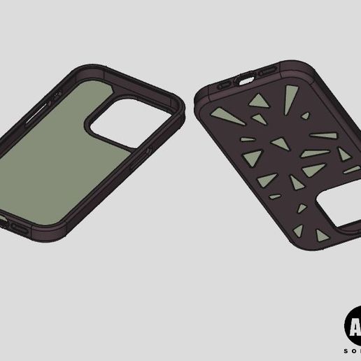 📱 Iphone 14 Pro Costume Phone case・ STL File for ・Cults