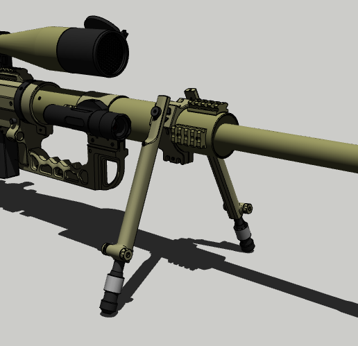 🦸 CHEY TAC M200 INTERVENTION・ OBJ File for 3D printing・Cults