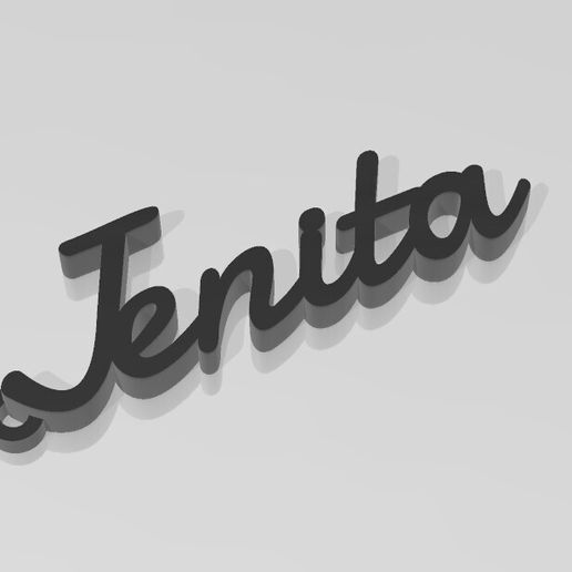 STL file Jenita 👩 ・3D printer model to download・Cults