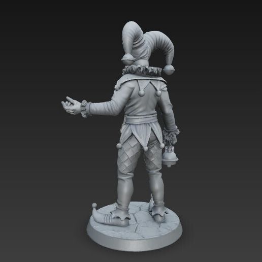 😀 Grinning Fear – 3D Printable Deadly Jester Figure Model・ STL File for ...