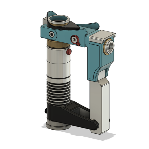 ⭐ Rebel Novice - Collapsible Lightsaber・ STL File for 3D printing・Cults