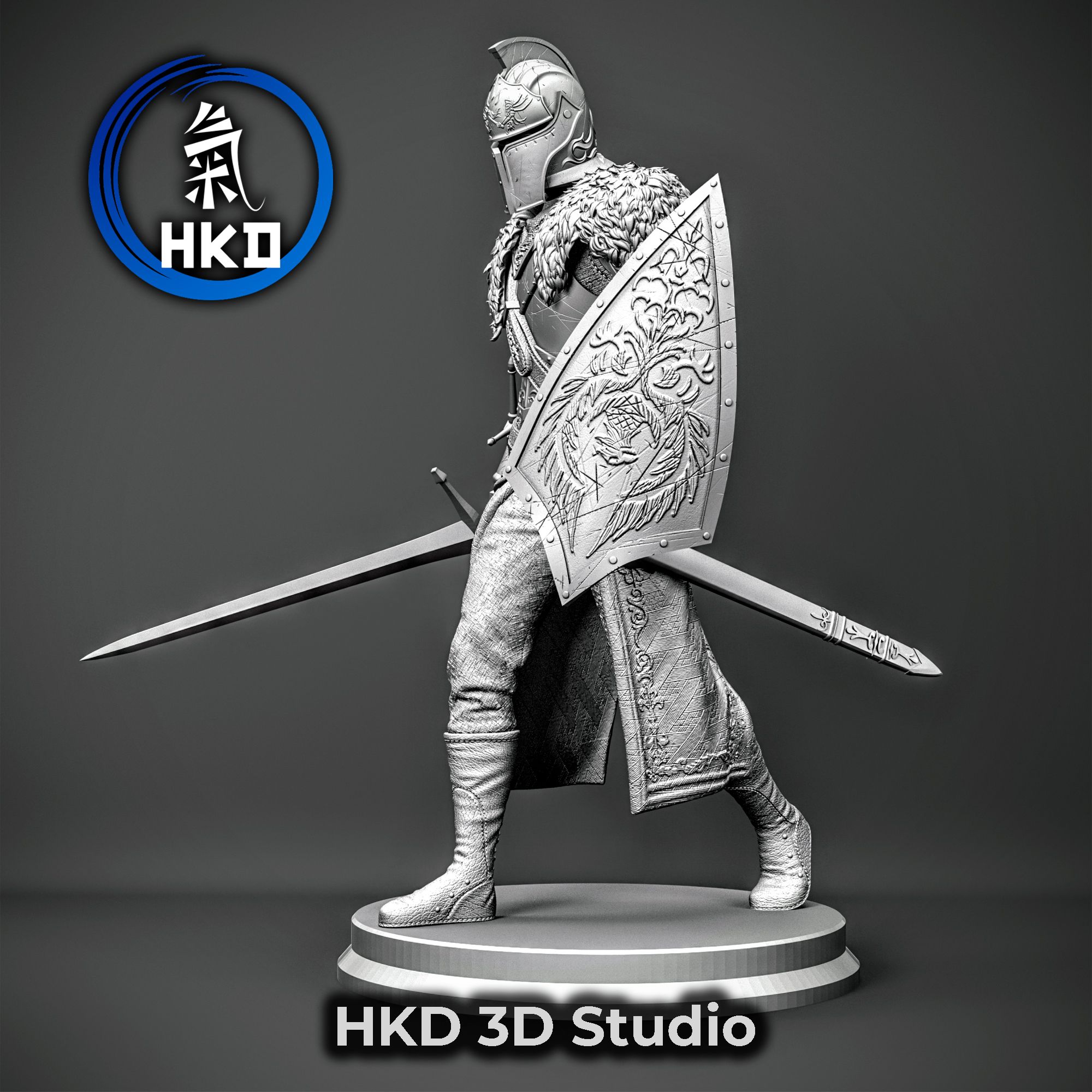 Descargar Archivo Stl Dark Souls Faraam Knight Fanart 3d Print Model