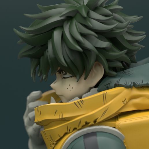 👾 Midoriya / Deku - Boku no Hero Academia - 1/6・ 3D File for 3D ...
