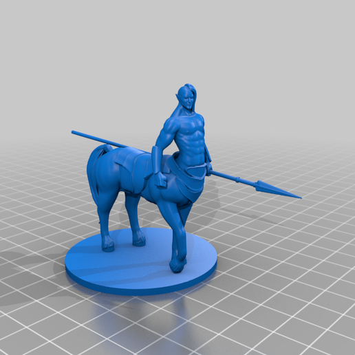 🧞‍♂️ Centaurs Updated・Free STL File for 3D printing・Cults