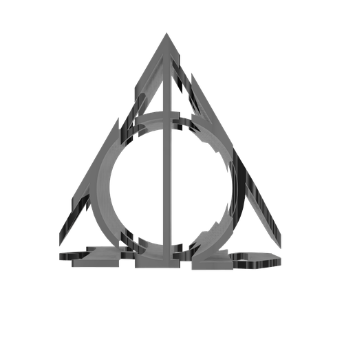 harry potter symbols text