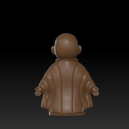 🫖 Little Monk 11・ STL File for 3D printing・Cults