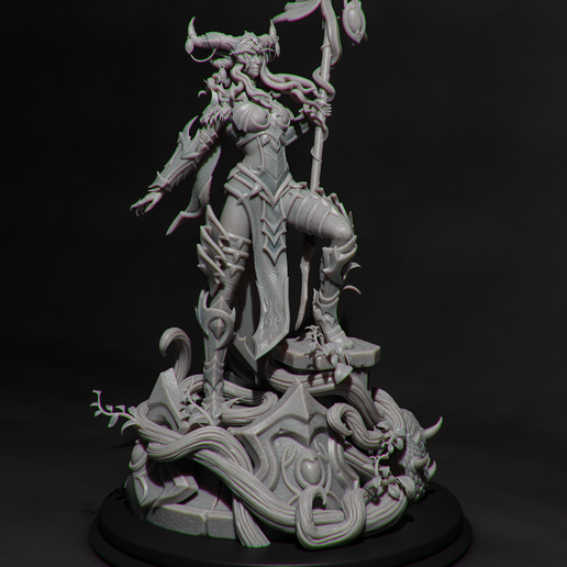 🗺️ Alexstrasza | Statue | World of Warcraft fan art・ 3D File for 3D ...
