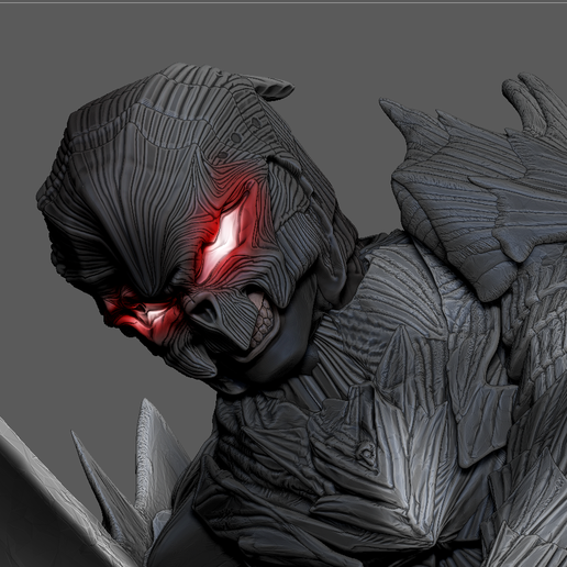 💀 BERSERK GUTS SKULL BERSERKER FANTASY ANIME SWORD CHARACTER 3D PRINT ...