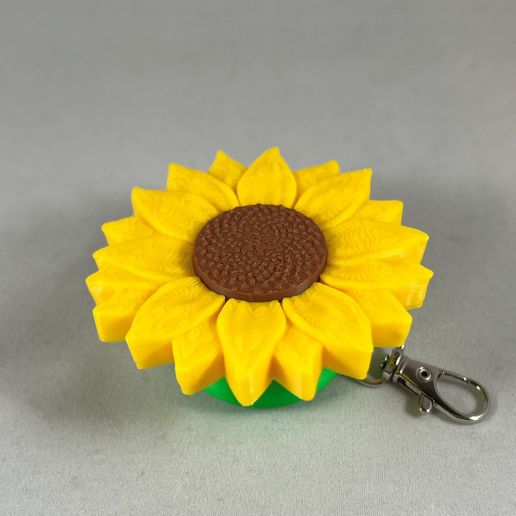 🌻 Sunflower Clicker / Sunflower Keychain / Fidget - No AMS - Commercial ...