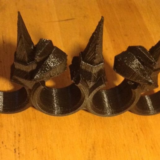 3D printable Weapon - Victorian Knuckle・Cults