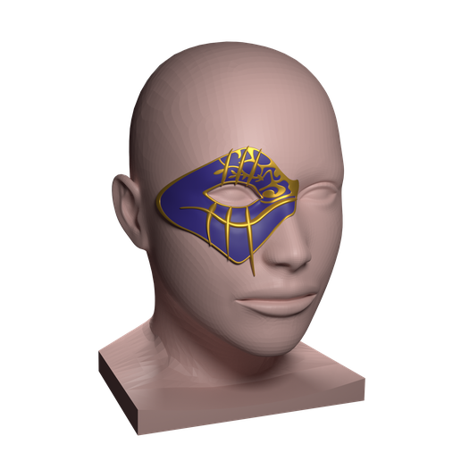 👁️ Records of Ragnarok/Ragnarök - Hades Eye Mask・ STL File for 3D ...