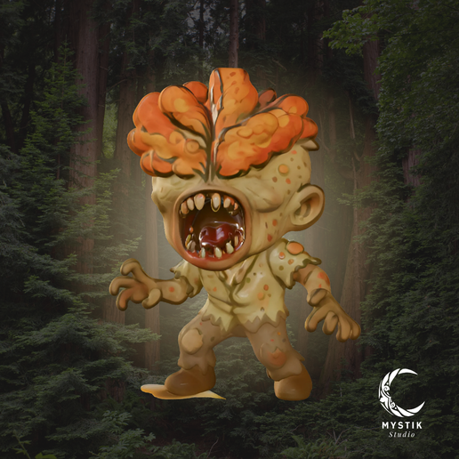 👾 Chibi clicker - Clicker from The Last of Us・Archivo STL para ...
