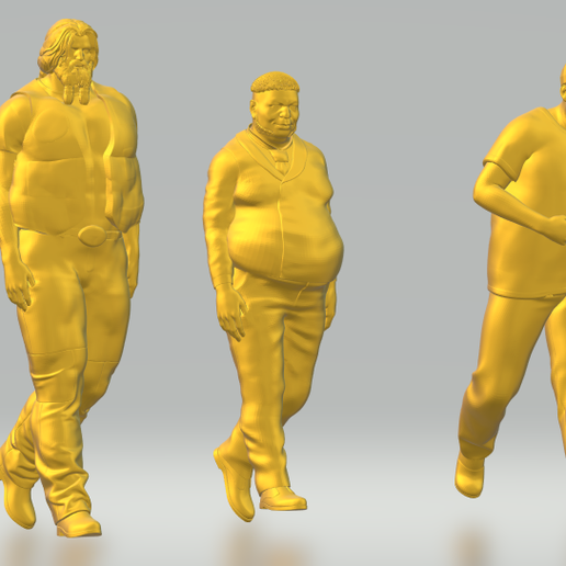 👨 MAN RUN・ STL File for 3D printing・Cults