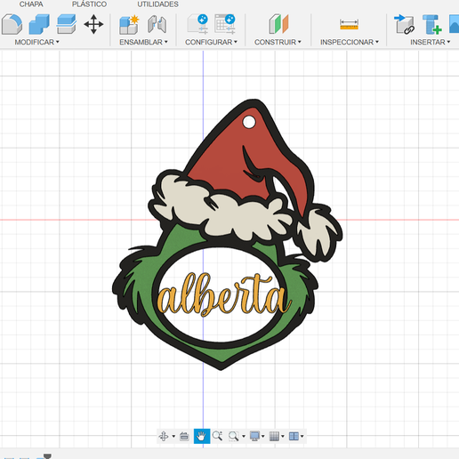 Archivo STL adorno navidad grinch alberta 🌳 ・Modelo para descargar e ...