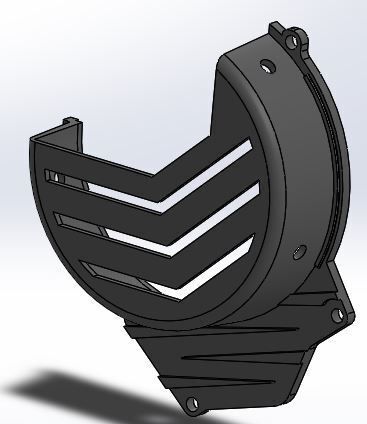 🏍️ 50cc AM6 ignition cover・ STL File for 3D printing・Cults