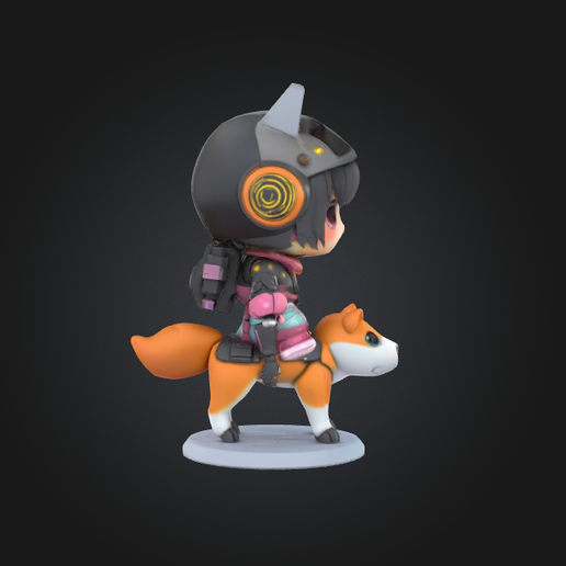 🆕 Rexon And Bytefox・ STL File for 3D printing・Cults