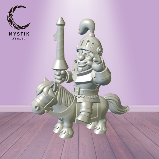 🤴 Prince- Clash Royale・ STL File for 3D printing・Cults