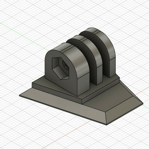 🔫 WILCOX DOVETAIL GOPRO MOUNT・ STL File for ・Cults