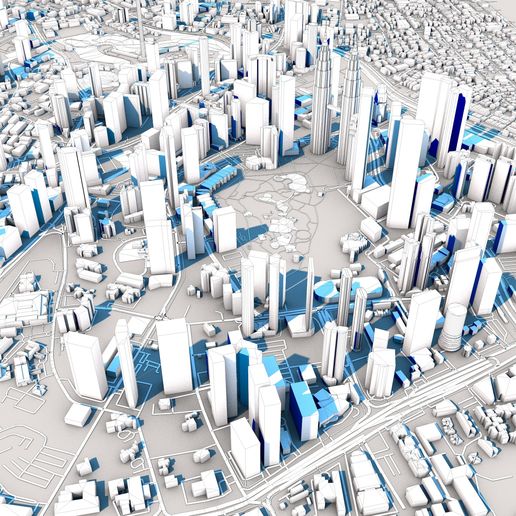 🇲🇾 Merdeka 118 Petronas Towers Kuala Lumpur Malaysia・ 3D File for 3D ...