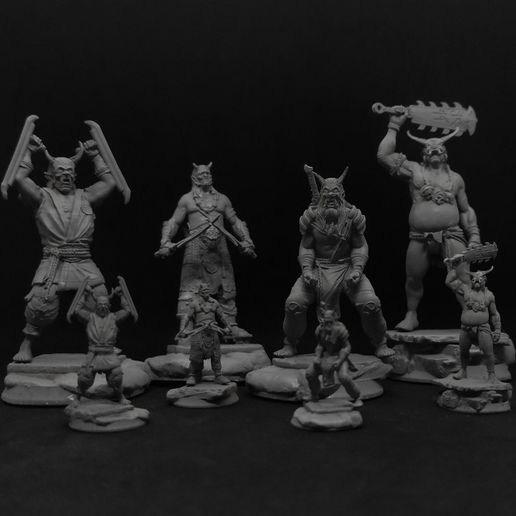 🥷 BUNDLE#08 - ONI DOJO・ 3D File for 3D printing・Cults