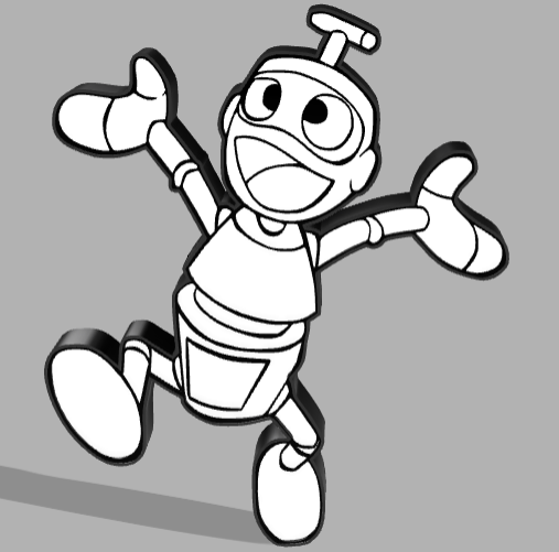 Fichier STL LAMPE LEDS NONO LE PETIT ROBOT 🤖 ・Plan imprimable en 3D à télécharger・Cults