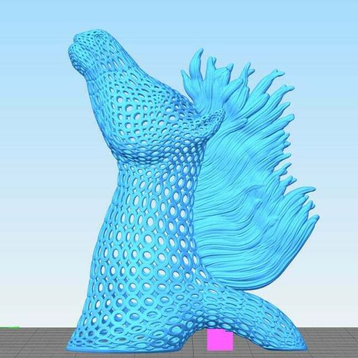 Free Stl File Her Majesty Voronoi・3d Printing Idea To Download・cults