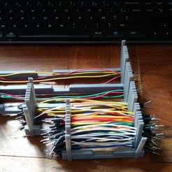 3D printing Dupont Cable Organizer Customizable・Cults