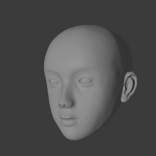 3D file Sculpt Head Hight Poly - 1 🦸 ・3D printable design to download・Cults