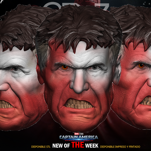 🚙 REDHULK, CAPTAIN AMERICA 4, RED HULK, HARRISON FORD, HARRISON FORD ...