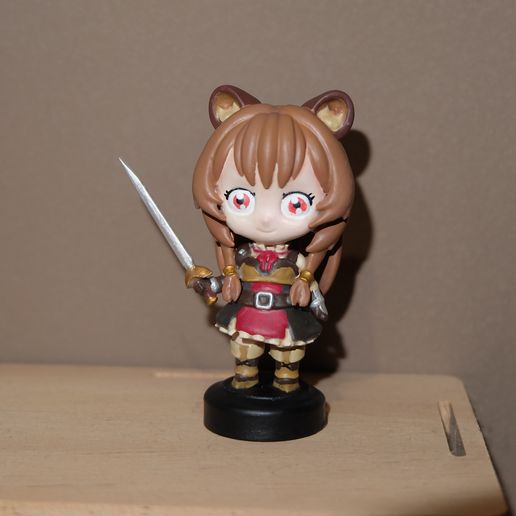 🎲 Chibi Raphtalia - Tate no yuusha Anime・3D Print with the LONGER ...