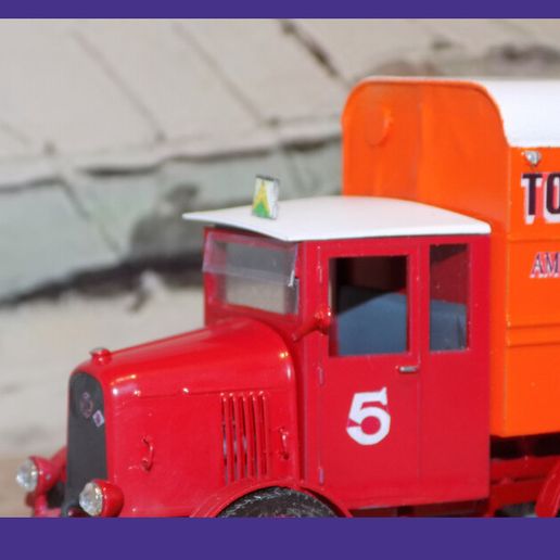 🚜 ROAD TRACTOR LATIL 1930 ECH : 1/43ème・ STL File for ・Cults