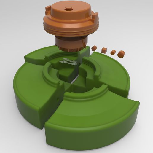 🎒 Anti-Tank Mine TM-62P3 with MVP-62M・ STL File for 3D printing・Cults