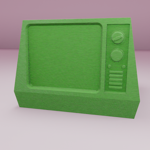 🏠 Vintage Tv barbie doll house accessories・ STL File for 3D printing・Cults
