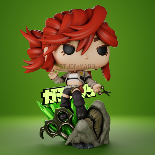 👾 Riyo Funko・ STL File for 3D printing・Cults