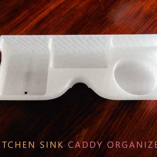 🔪 Kitchen Sink Caddy Organizer・Free STL File for 3D printing・Cults