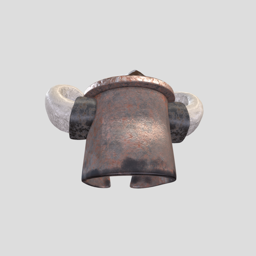 🪖 Horned Helmet・ STL File for ・Cults