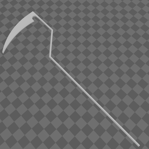 🔫 Durarara Celty Scythe・ STL File for ・Cults
