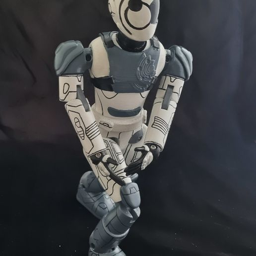 🤖 Murderbot Action Figure・ STL File for 3D printing・Cults