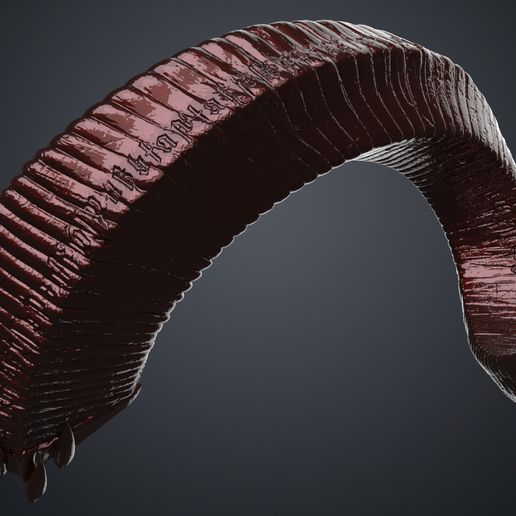 🤘 Karlach cosplay horns - Baldurs Gate 3・ 3D File for ・Cults