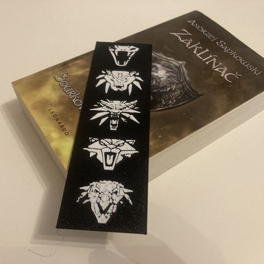 STL file The Witcher Schools bookmark 🔖 (3MF)・3D print design to ...