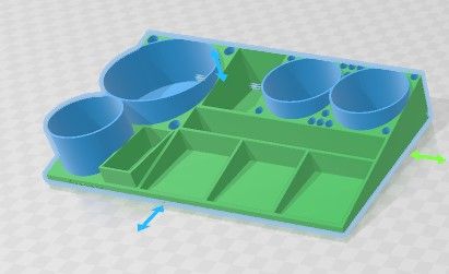 Free STL file Airbrush paint storage, ground floor 🎨 ・3D print design ...