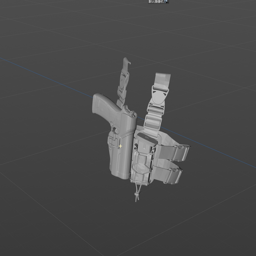 🦵 Special Forces Tactical Equipment Leg Gun Stock Digital Model・ STL ...