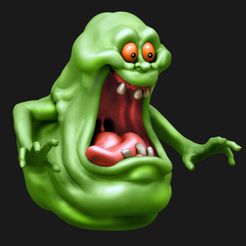 Slimer best 3D printer models・99 designs to download・Cults