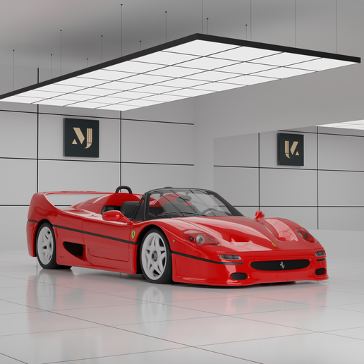 Archivo 3D Ferrari F50 Spider 🕷️ ・Objeto para impresora 3D para ...